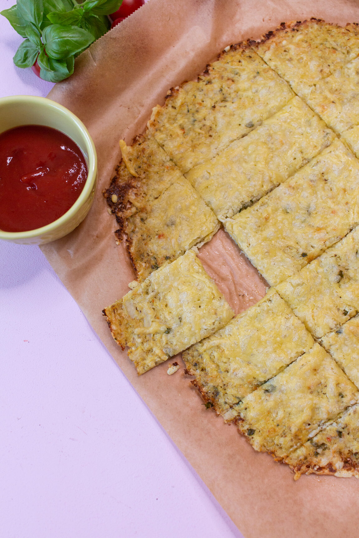 Garlic Cauliflower Sticks – Low Carb Köstlichkeiten